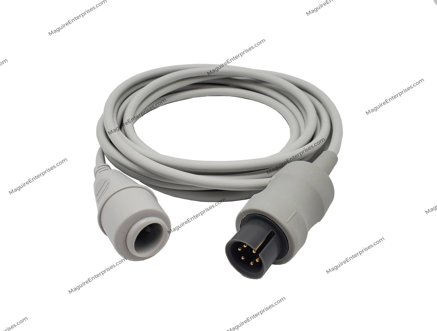 Connects Edwards disposable transducer cable output to Stryker Physio ...
