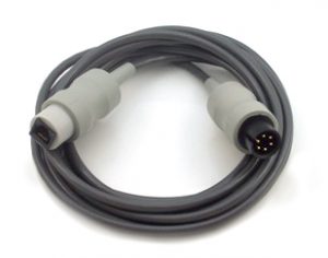 Connects Abbott / Hospira/ Medex / ICU Medical transducer cable output to Physio-Control or Zoll ...